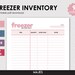 Freezer Tracker, Fridge Tracker, Spice Tracker, Food Inventory, Kitchen ...