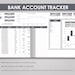 Finance Spreadsheet: Bank Account Log , Budget Tracker in Google Sheet ...