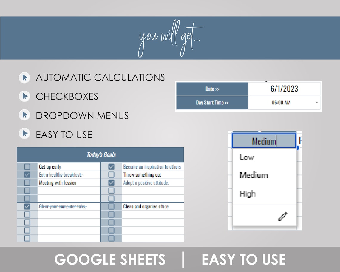 Digital Organizer, Desk Accessories, Productivity Tools, Workspace ...