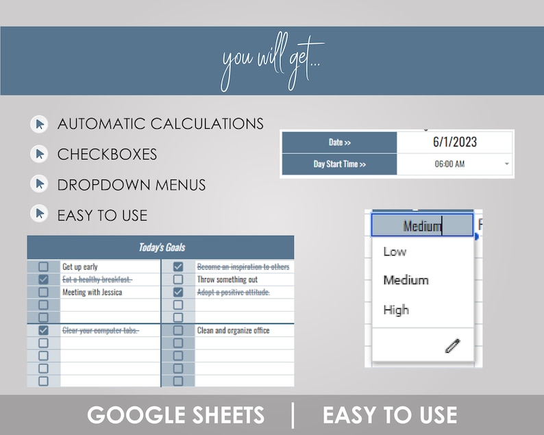 Digital Organizer, Desk Accessories, Productivity Tools, Workspace ...