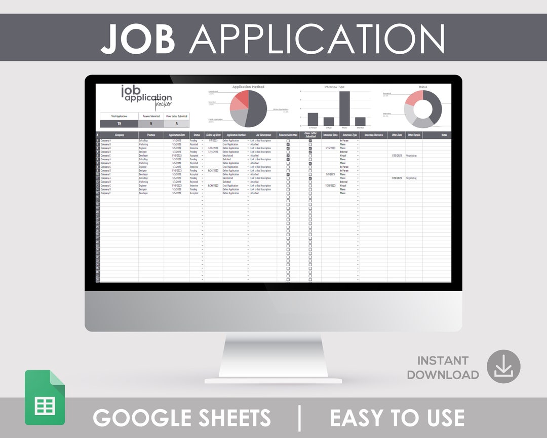 Job Application, Employment Application, Application Template ...