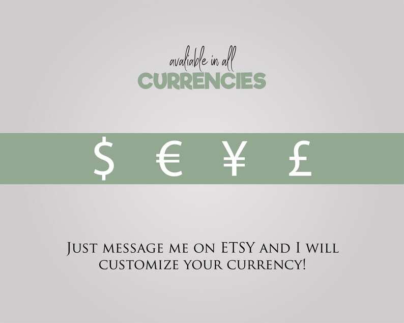 Bill Payment Tracker, Budget Template for Google Sheets (digital Download) - Etsy