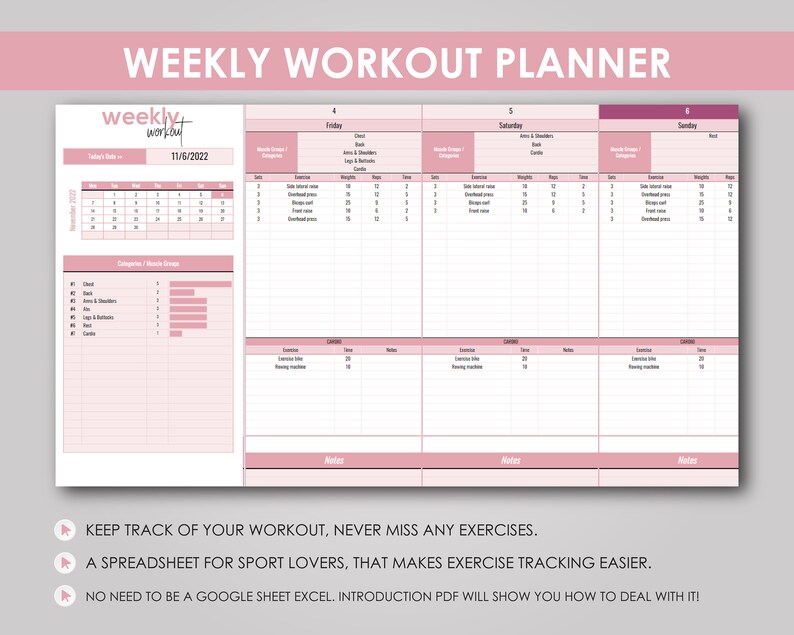 Life Planner Bundle Google Spreadsheets Habit Tracking, Sleep Analysis ...