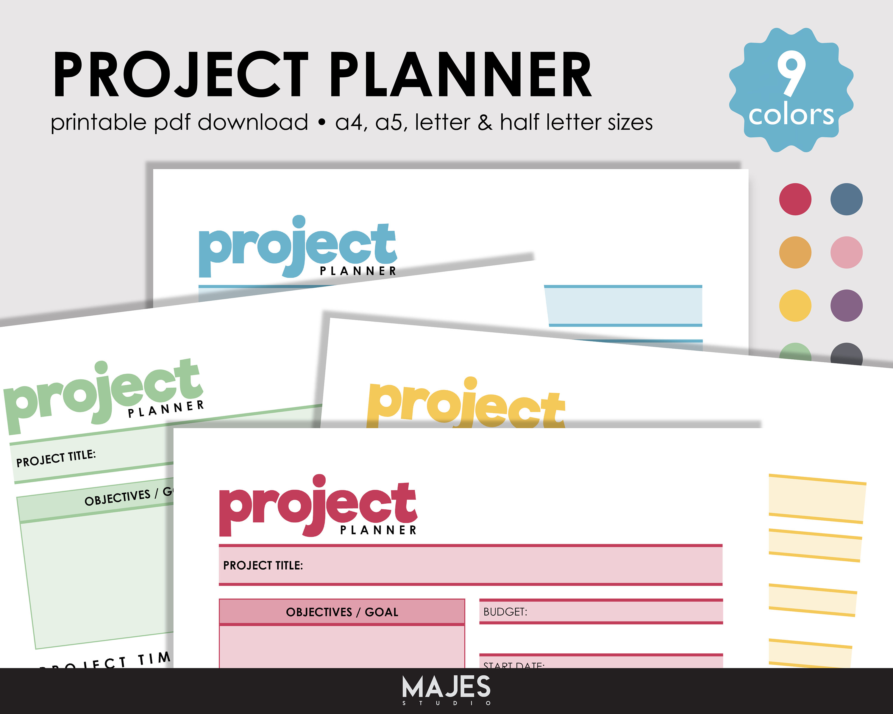 Project Planner Task List Printable Project Printable - Etsy