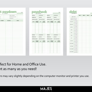 Budget Planner, Money Tracker, Financial Log, Expense Organizer ...