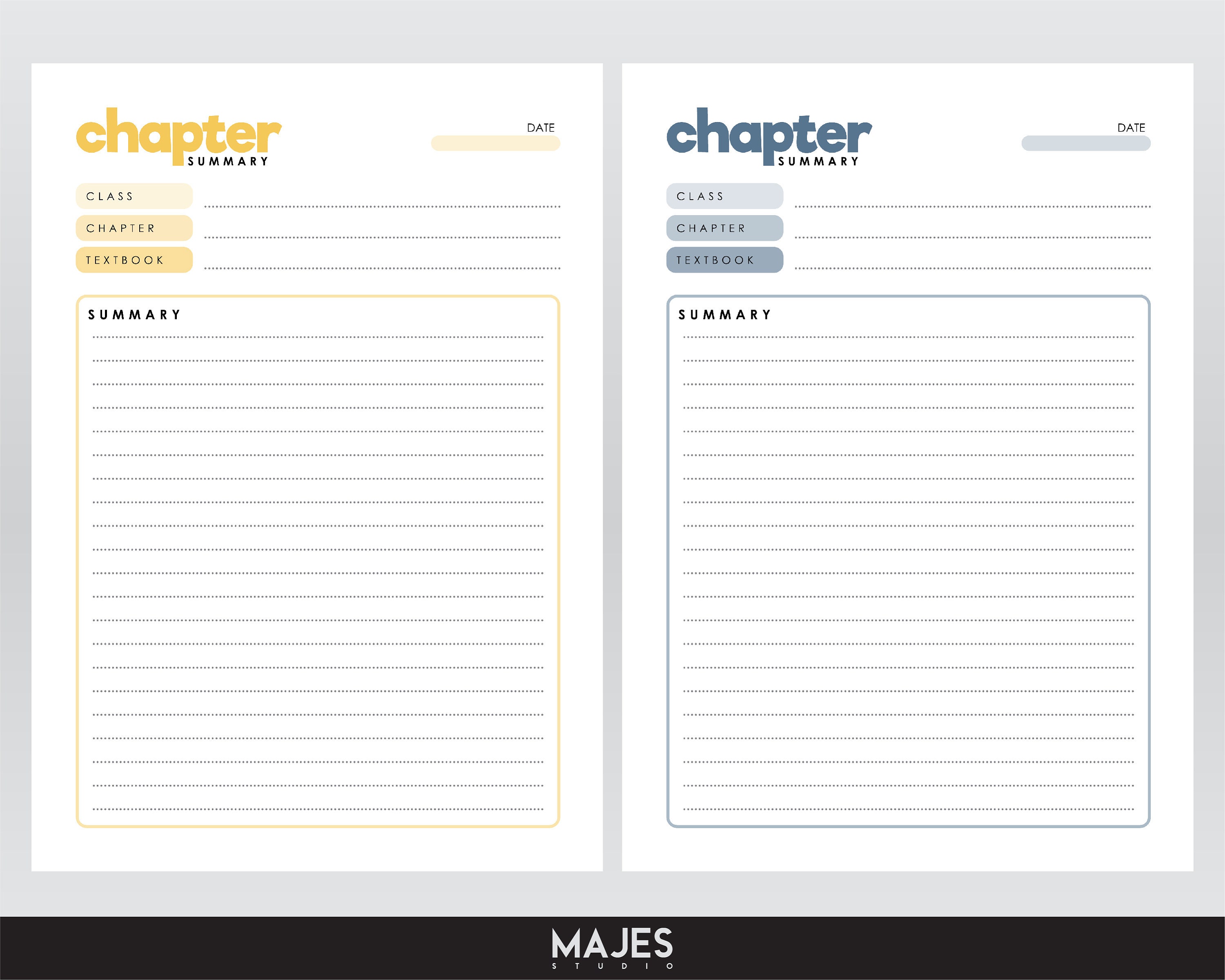 Chapter Summary Notes Sheet Exam Revision Textbook Summary - Etsy