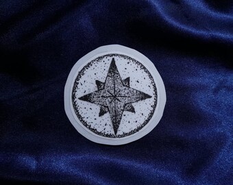 North Star Stickers - Etsy