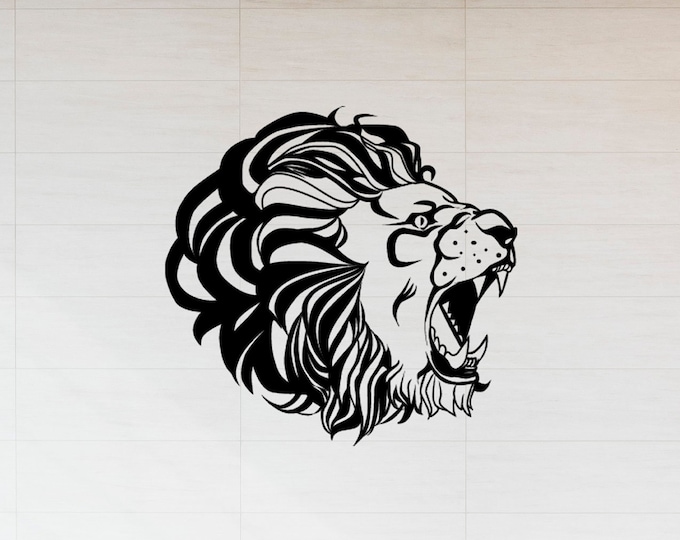 Archivo de corte láser multicapa, archivo dxf león, SVG Ai EPS Dxf arte ...