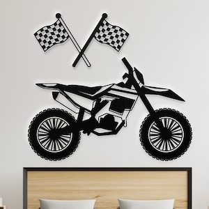 Motorcycle Dxf File. Wall Decoration Svg File. Laser Cut Files. - Etsy