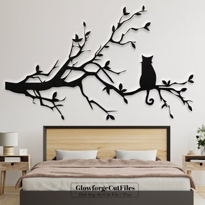 Tree Branches Dxf, Autumn Tree Svg, Tree of Life Interior Decor, Svg ...