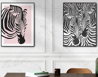 Zebra Frame - Etsy