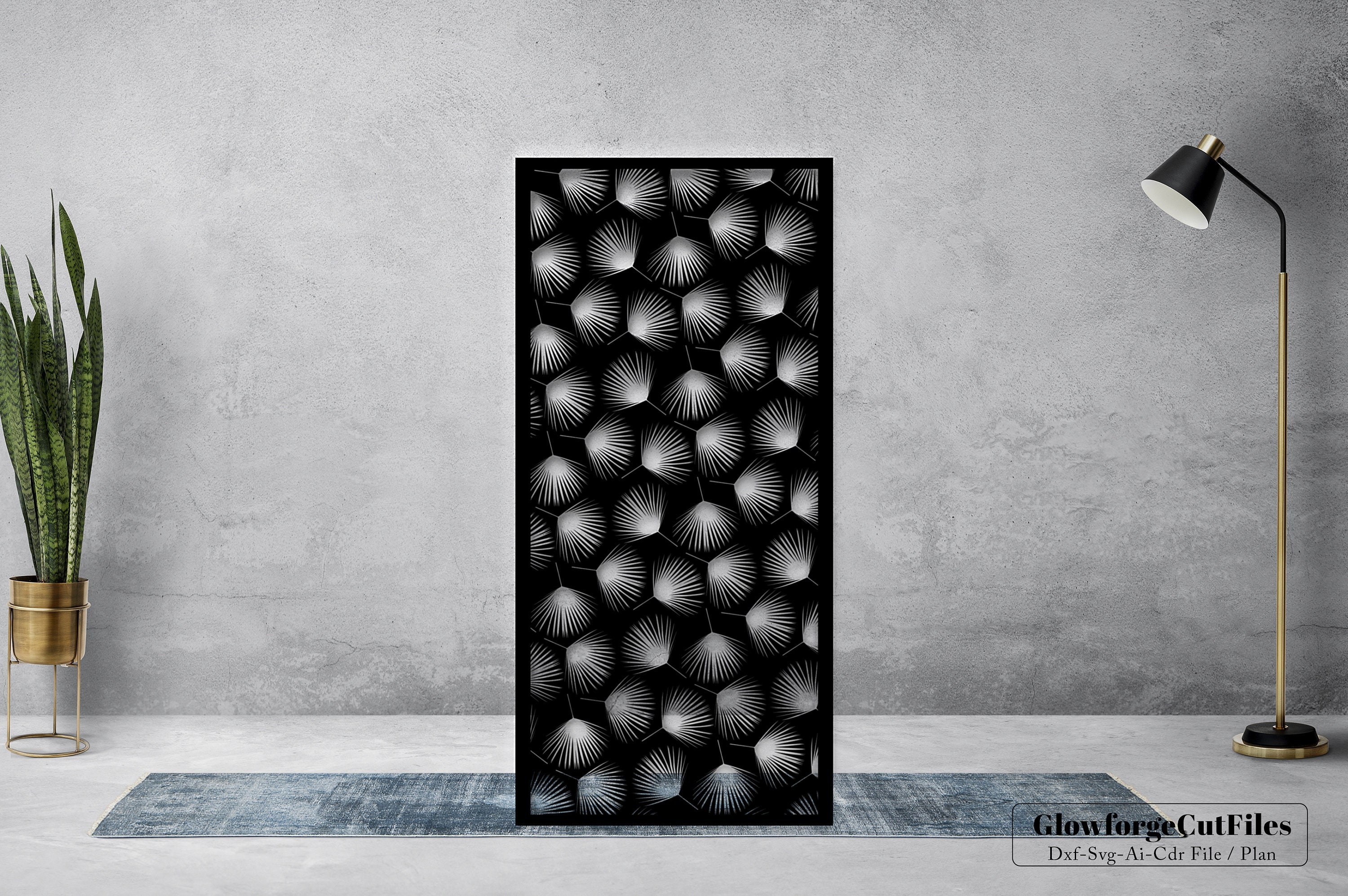 Leaf Decorative Panels. Ornamental Art Panels. Dxf Cdr. - Etsy