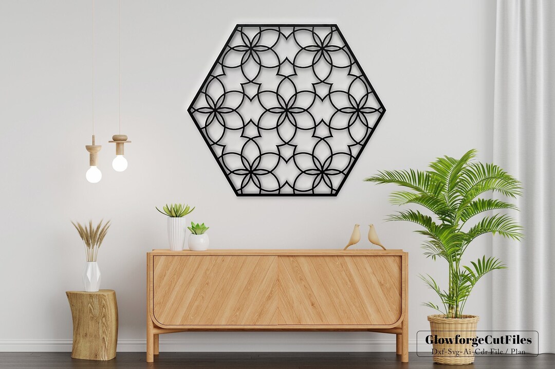 Geometric Panels SVG,DXF Geometric Patterns. Vector Files for Laser ...
