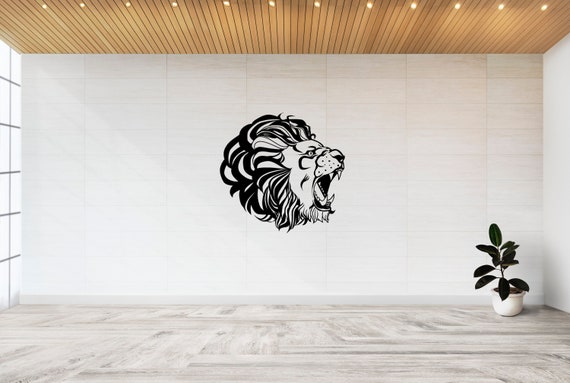 Lion Laser Cut File Lion Dxf File SVG Ai EPS Dxf Laser Cut - Etsy Canada