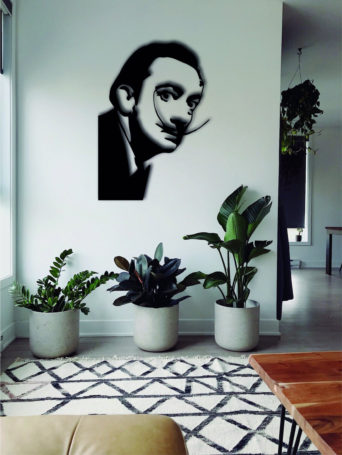 Salvador Dali Metal Wall Art Dxf - Svg File for Cricut - Digital Prints ...