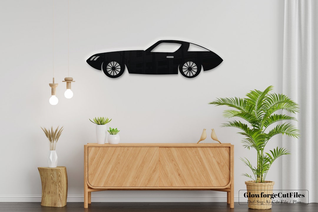 Sports Car Svg / Super Car Svg /racing Car Svg / Silhouette / Wall ...