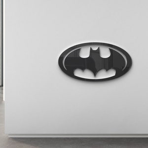 Batman Head Svg Vector Files Digital Batman Dxf Silhouette | Etsy