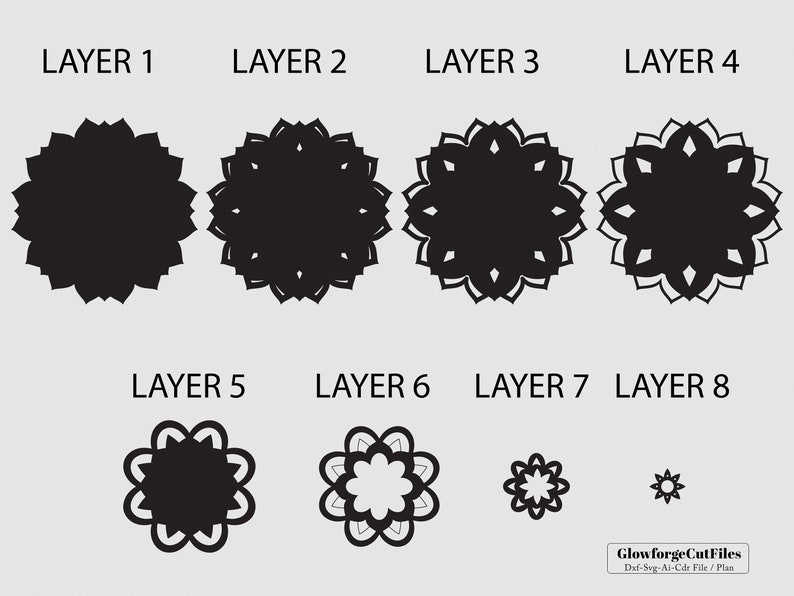 Mandala Svg / Zentangle Mandala Svg / Intricate Svg File / - Etsy