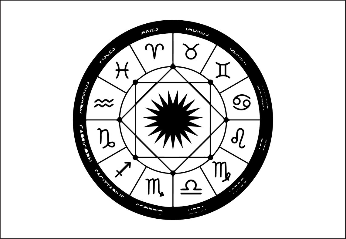 Astrology SVG Animals Cut File for Laser Dxf for Plasma - Etsy