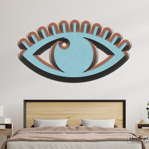 3D Eye SVG DXF 5 Layer - EYE Svg 3D Mandala Svg - Layered Mandala Svg ...