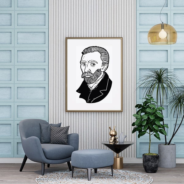 Van Gogh Svg - Etsy