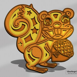 Squirrel Mandala SVG, Squirrel DXF, Png, Eps, Digital Download File ...