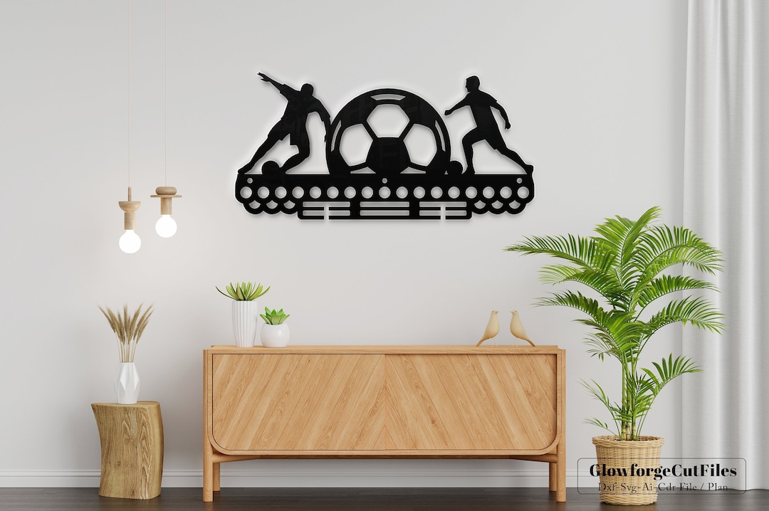Soccer Dxf Files Soccer Laser Cut Soccer Svg File for Cricut Soccer ...
