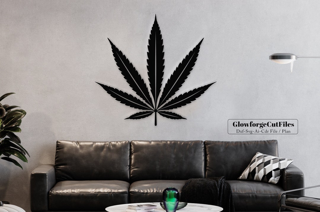 Weed Svg, Marijuana Dxf, Weed Leaf Svg, Marijuana Svg, Metal Wall Art ...
