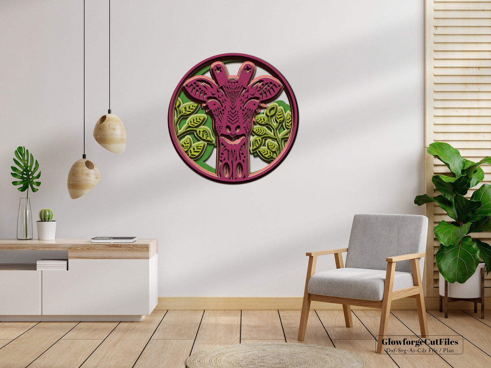 Giraffe Mandala SVG, Mandala Animal SVG, Giraffe Zentangle SVG ...