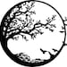 Tree Branches Dxf, Autumn Tree Svg, Tree of Life Interior Decor, Svg ...