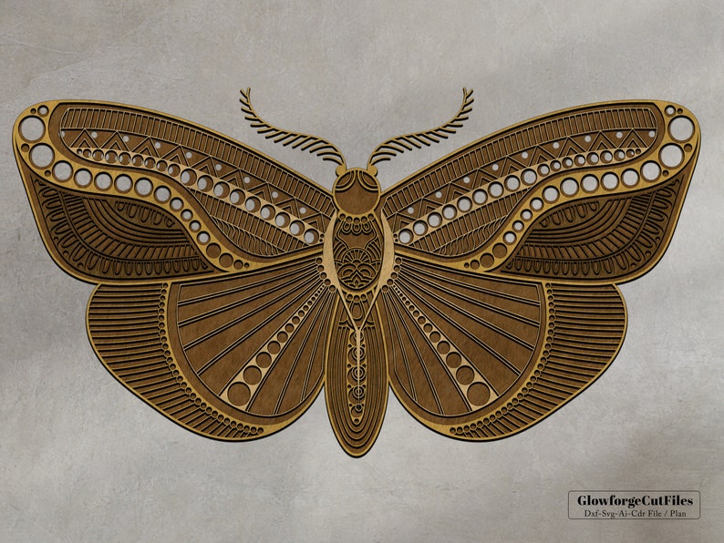 3D Butterfly SVG 4 Layer Butterfly SVG Files for Cutting - Etsy