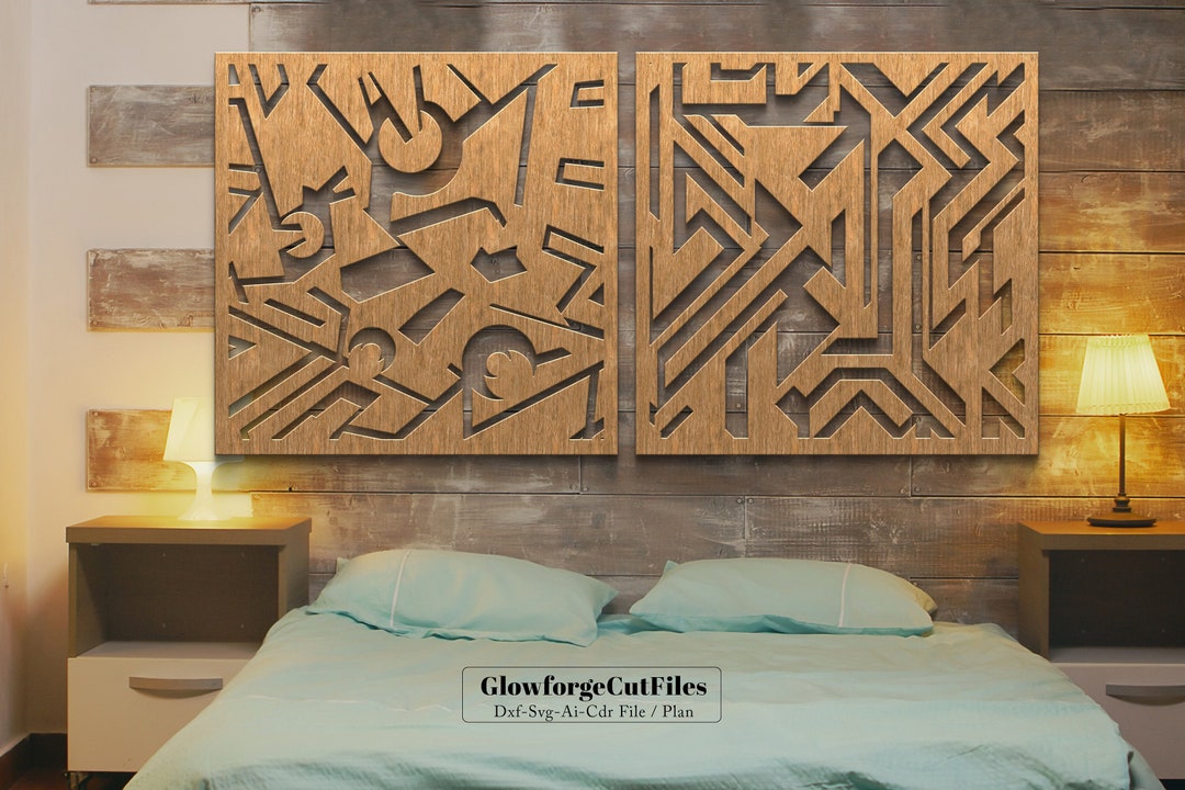 Geometric Wood Wall Art, Wood Wall Art, Reclaimed Wood Wall Art, Wood ...