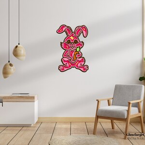 Rabbit Svg | Rabbit Silhouette | Rabbit Multilayer Svg | Rabbit Cut ...