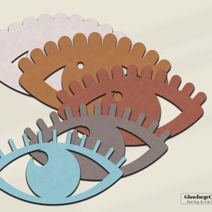 3D Eye SVG DXF 5 Layer - EYE Svg 3D Mandala Svg - Layered Mandala Svg ...