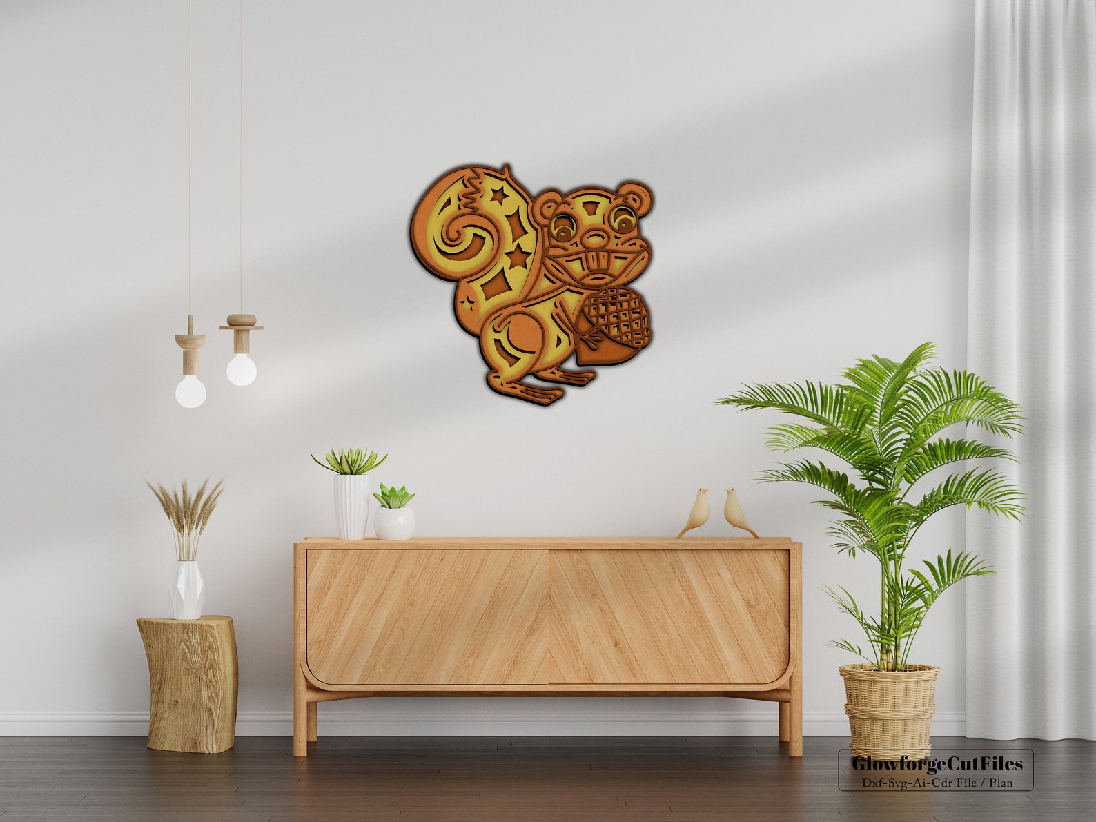 Squirrel Mandala SVG Squirrel DXF Png Eps Digital Download - Etsy