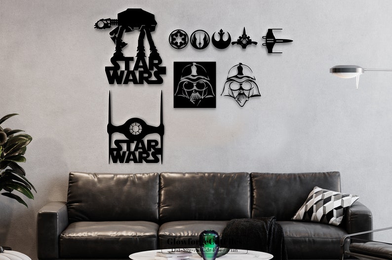 Star Wars Bundle Vector Dxf Cdrsvg for CNC Vector - Etsy