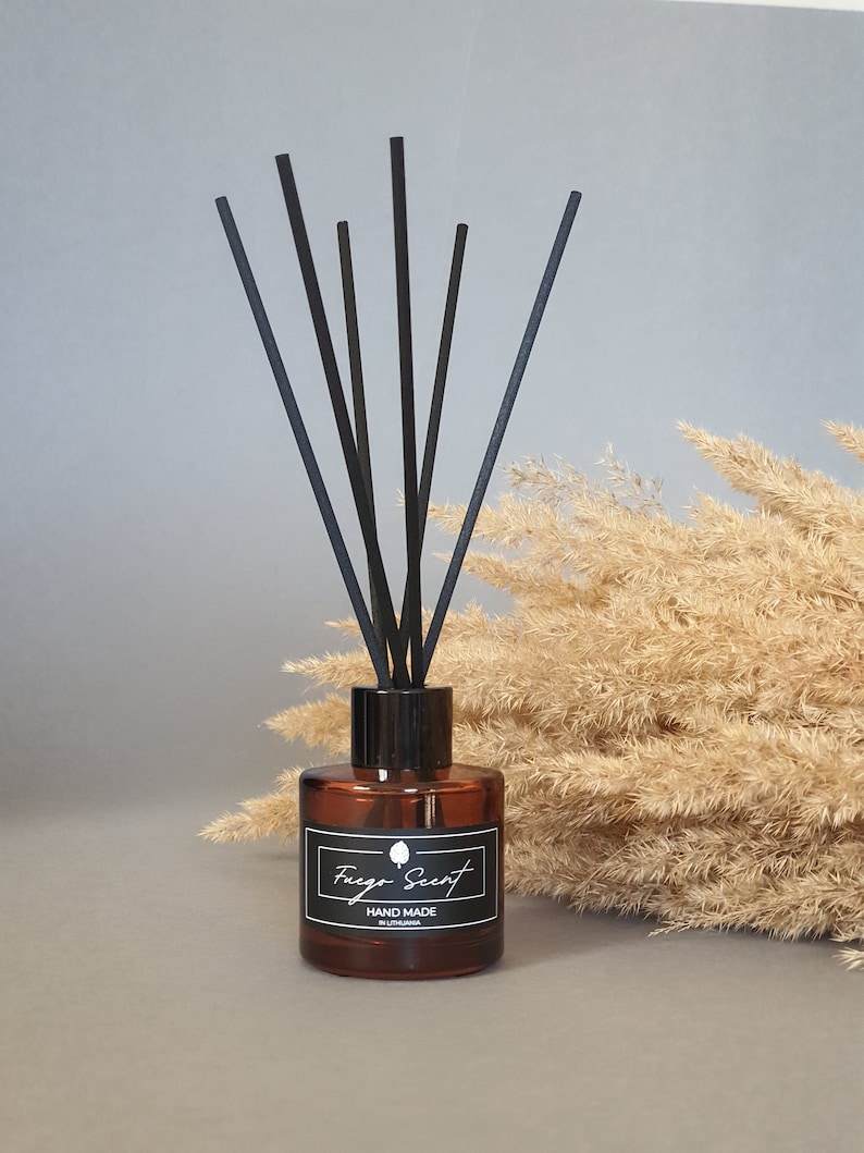 Handmade Reed Diffuser "blackcurrant & Tuberose" 50 Ml. - Etsy