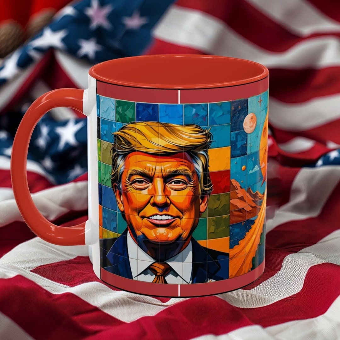 Make Coffee Great Again Funny Trump and Musk MAGA Mavericks 2025 Coffee ...