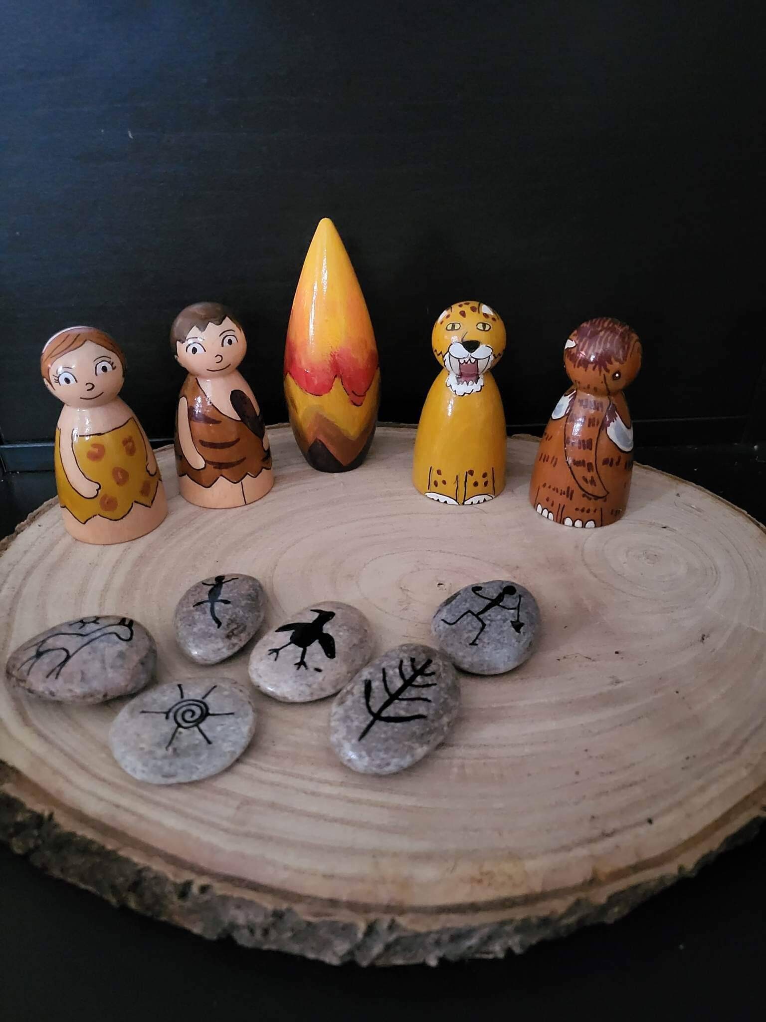 Stone Age Caveman Set - Etsy