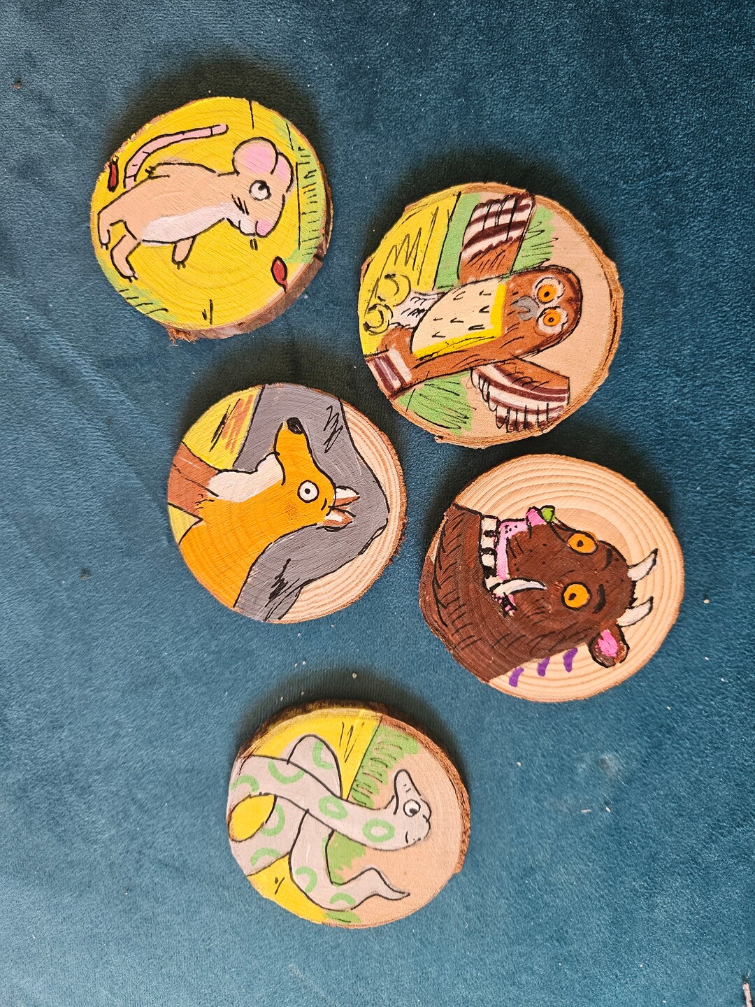 Gruffalo Log Slices - Etsy