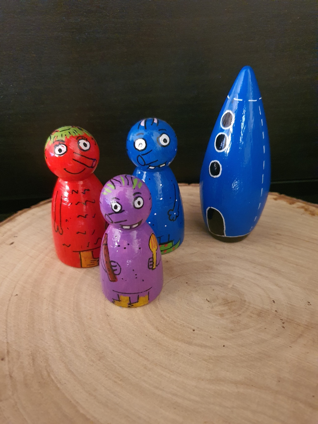 3 Piece Smeds and Smoos Set With Rocket - Etsy UK