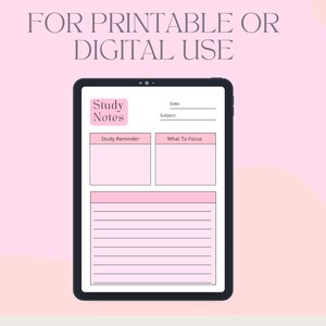 Student Planner Printable, Student Planner Digital, Project Planner ...