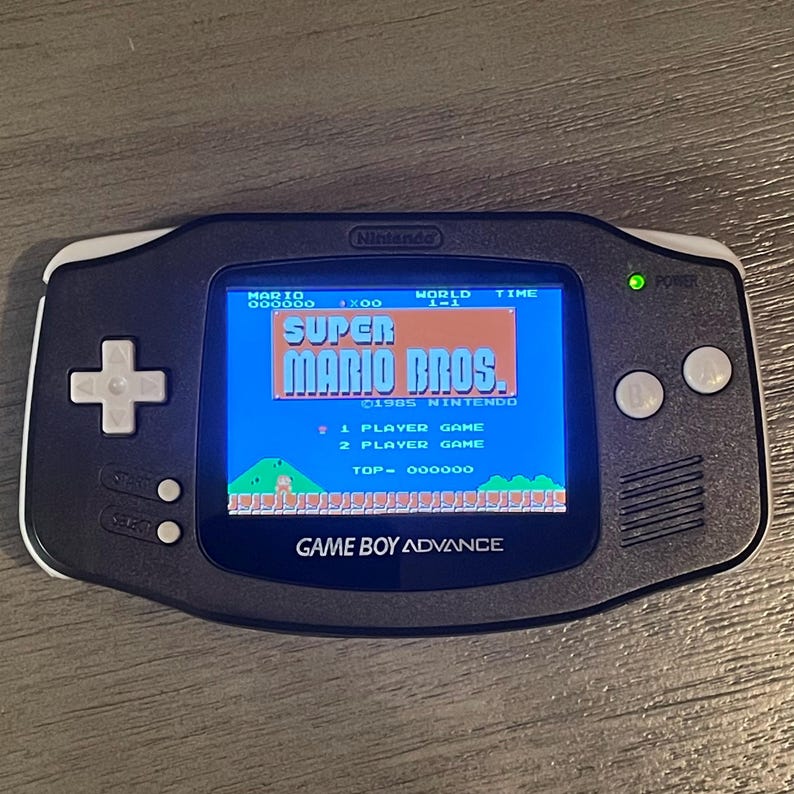 GBA + Super Mario Bros. - Etsy