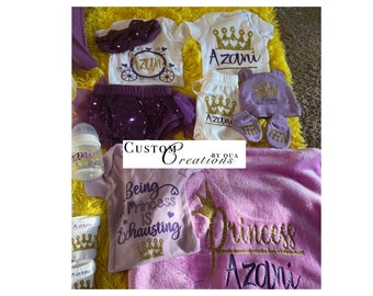 Customized Girl Baby Box - Etsy