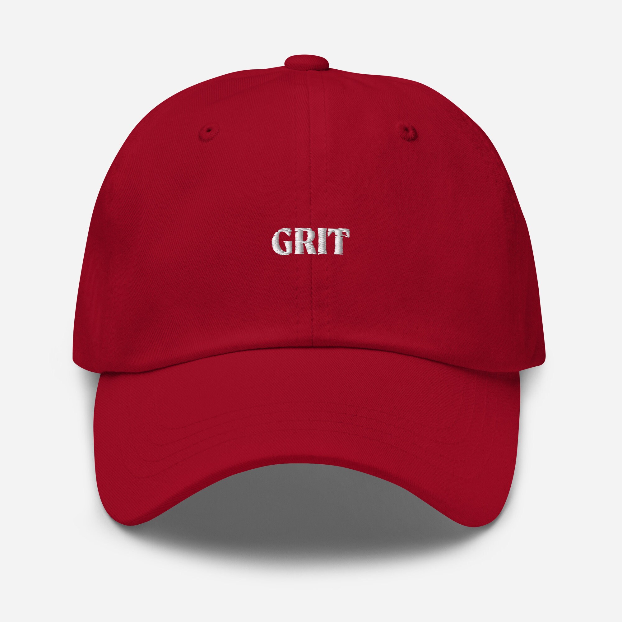 GRIT Inspirational/motivational Dad Baseball HAT Cap - Black - Etsy