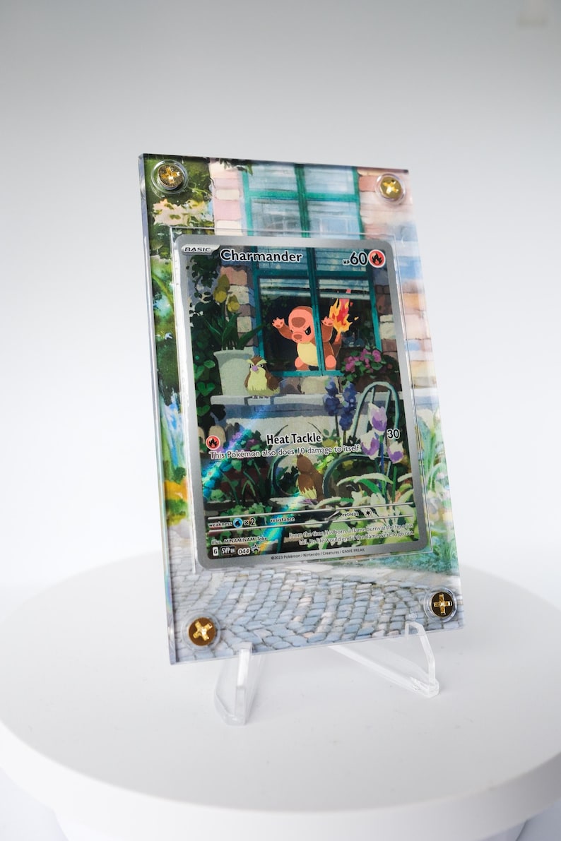 Extended Art Card Frame for Trading Cards | Display Case for Custom TCG ...