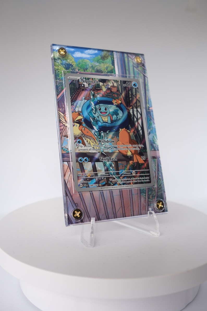 Extended Art Card Frame for Trading Cards | Display Case for Custom TCG ...