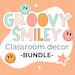 EDITABLE Pastel Smiley Classroom Decor Bundle - PERSONAL USE - Etsy