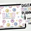 Digital Teacher Planner 2024-2025, Teacher Goodnotes Planner Boho Polka ...