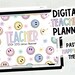 Printable Teacher Planner 2024-2025 Teacher Binder Cute Rainbow Theme ...